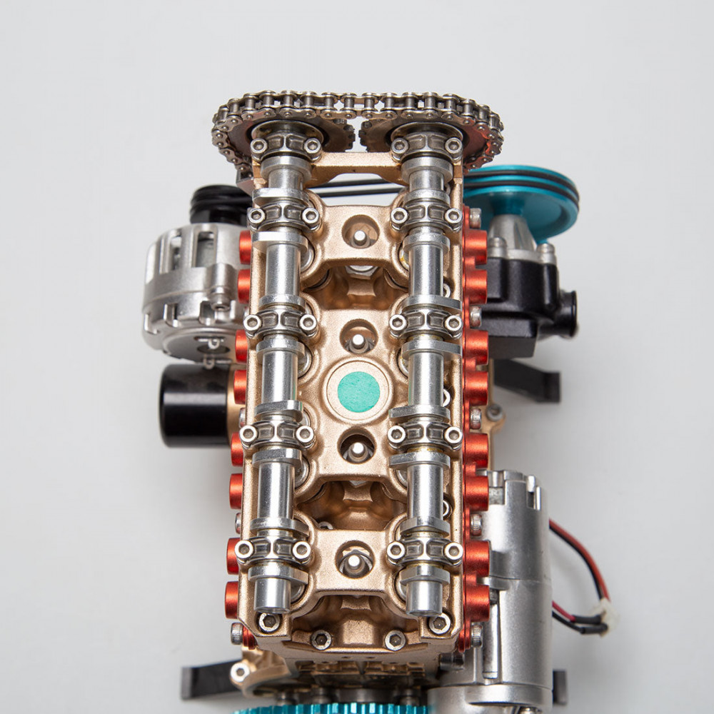 teching build your own inline 4 cylinder internal combustion assembled ...