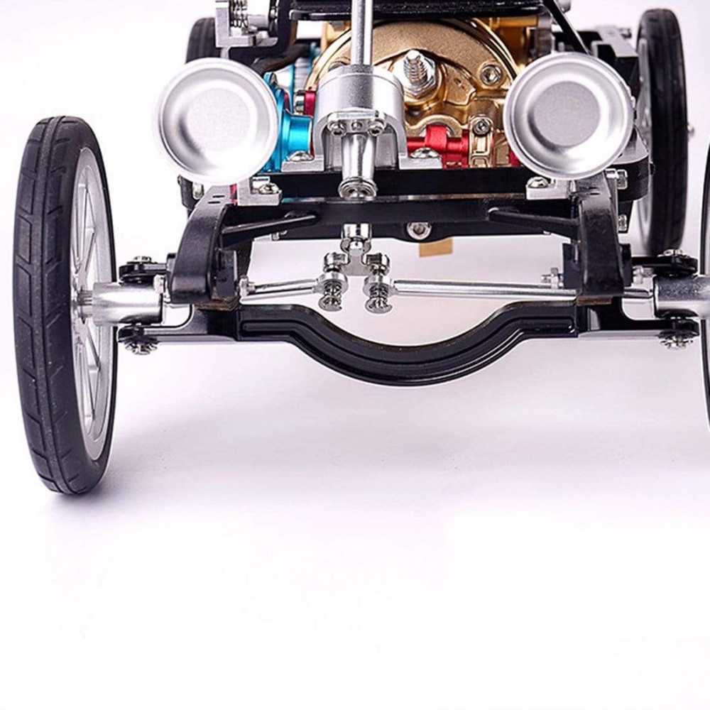teching car model single cylinder engine aluminum alloy model gift ...
