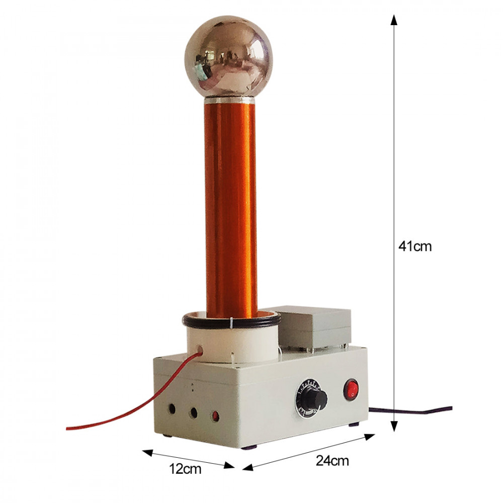 tesla coil wireless transmission plasma speaker spark gap lightning ...