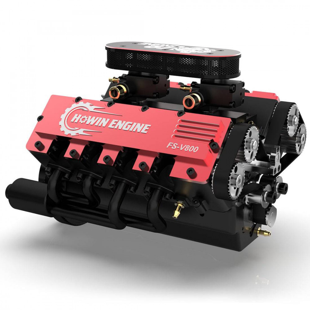 toyan v8 nitro engine fs-v800 rc engine model building kits 28cc - 10042