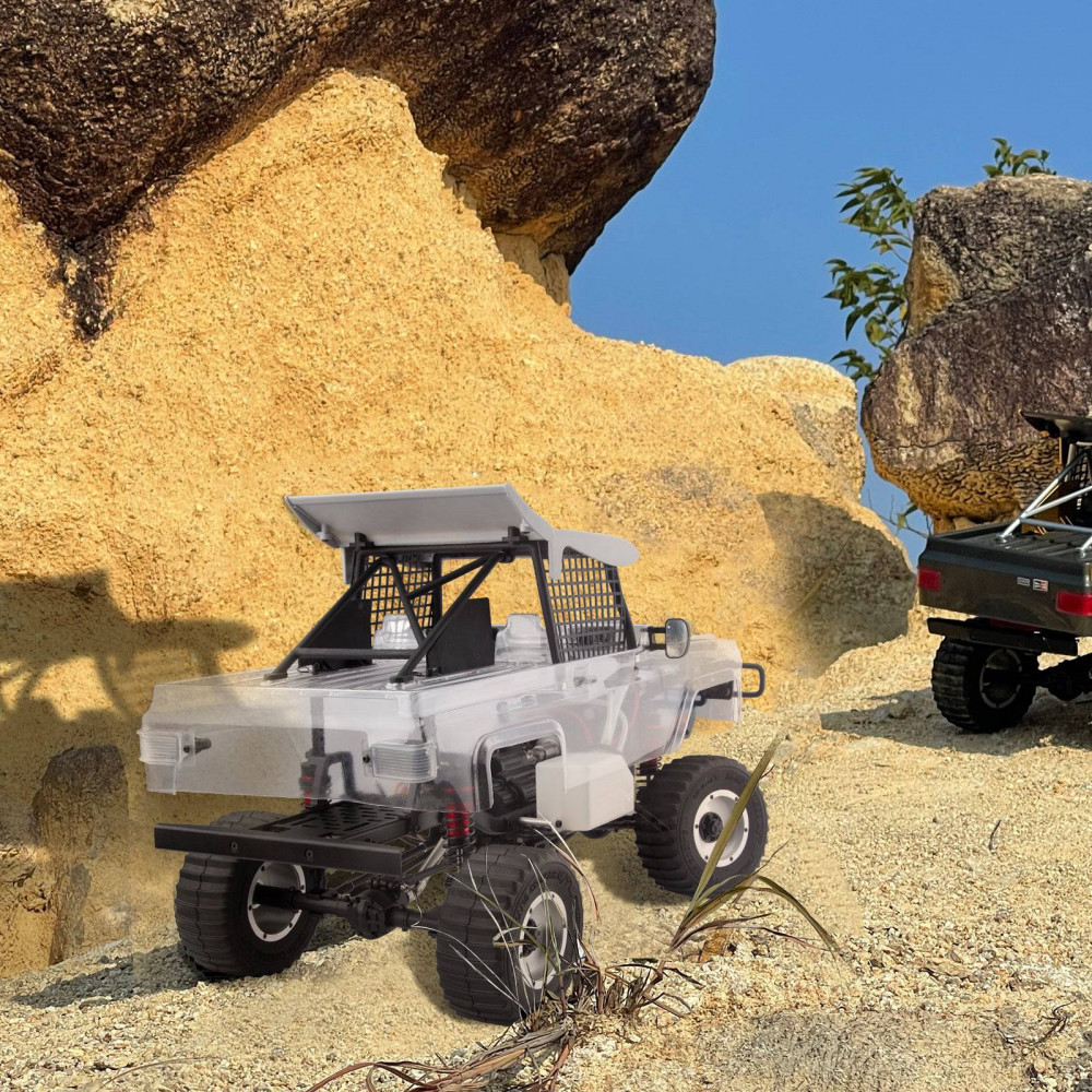 toyan x-power sand cruiser nitro 1/8 rc car desert rock crawler diy kit ...