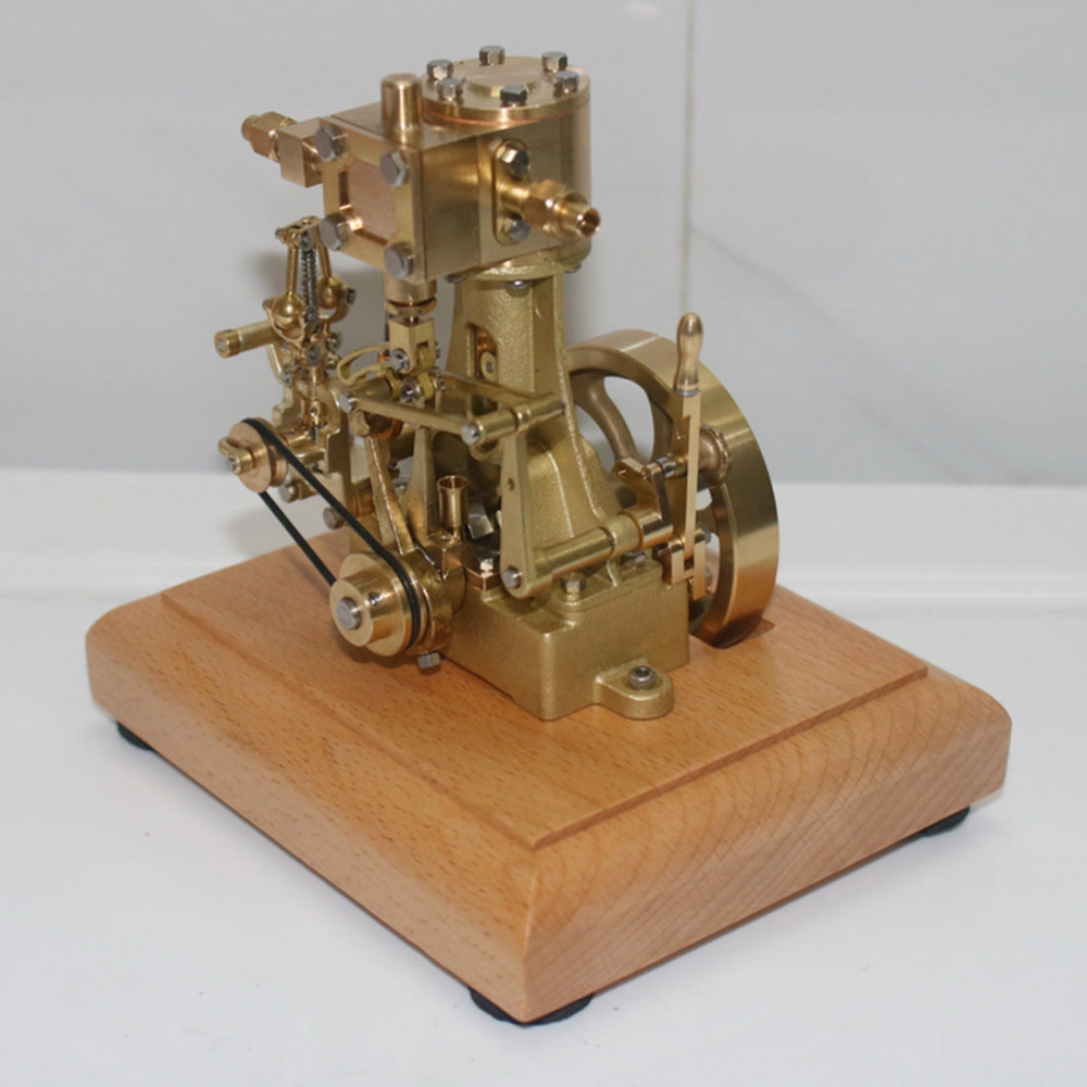 vintage working steam engine model double-acting reciprocating steam ...