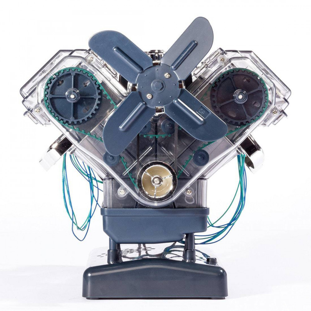 visible v8 internal combustion ohc engine motor working model haynes ...
