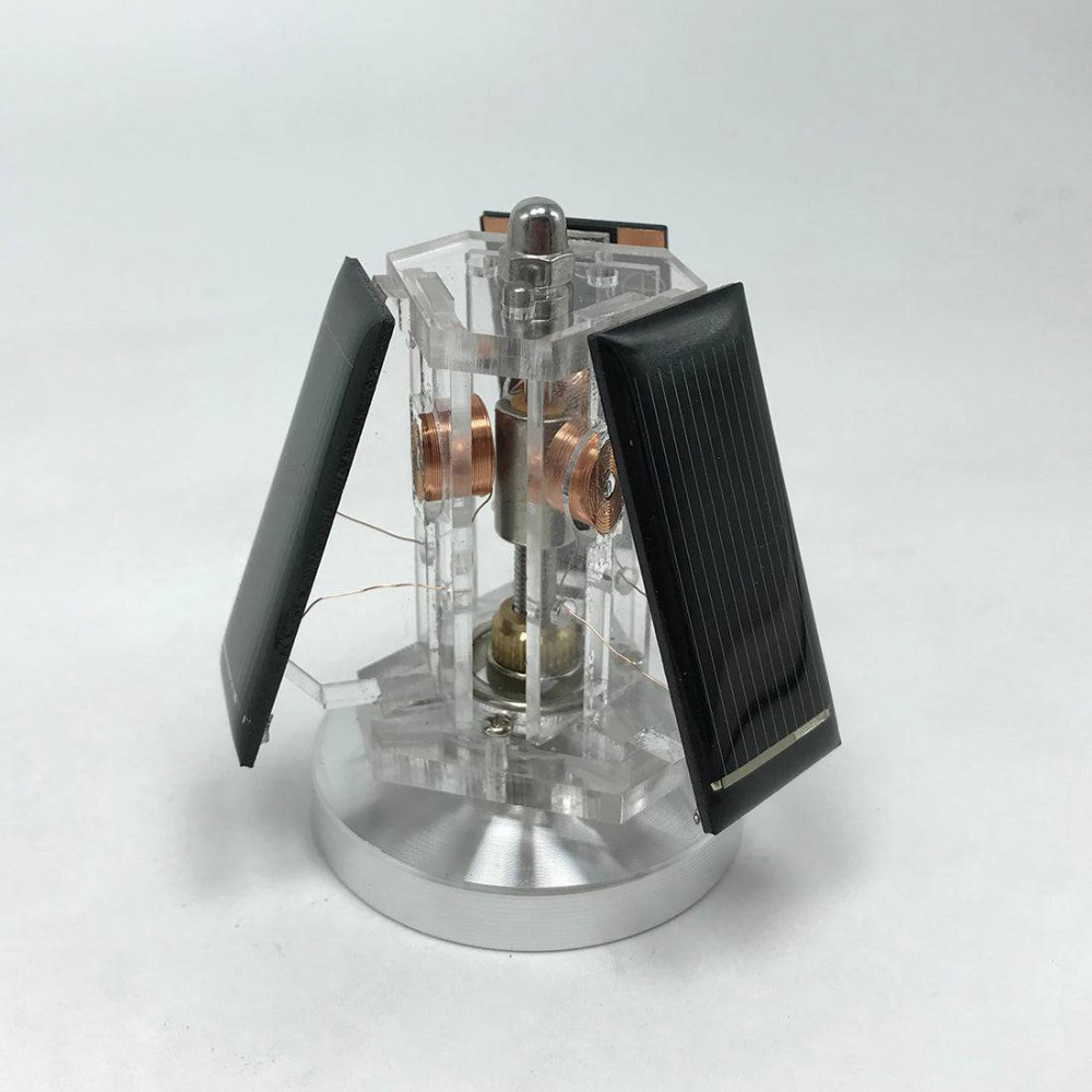 wedge-shaped vertical solar magnetic levitation motor model - wedge ...